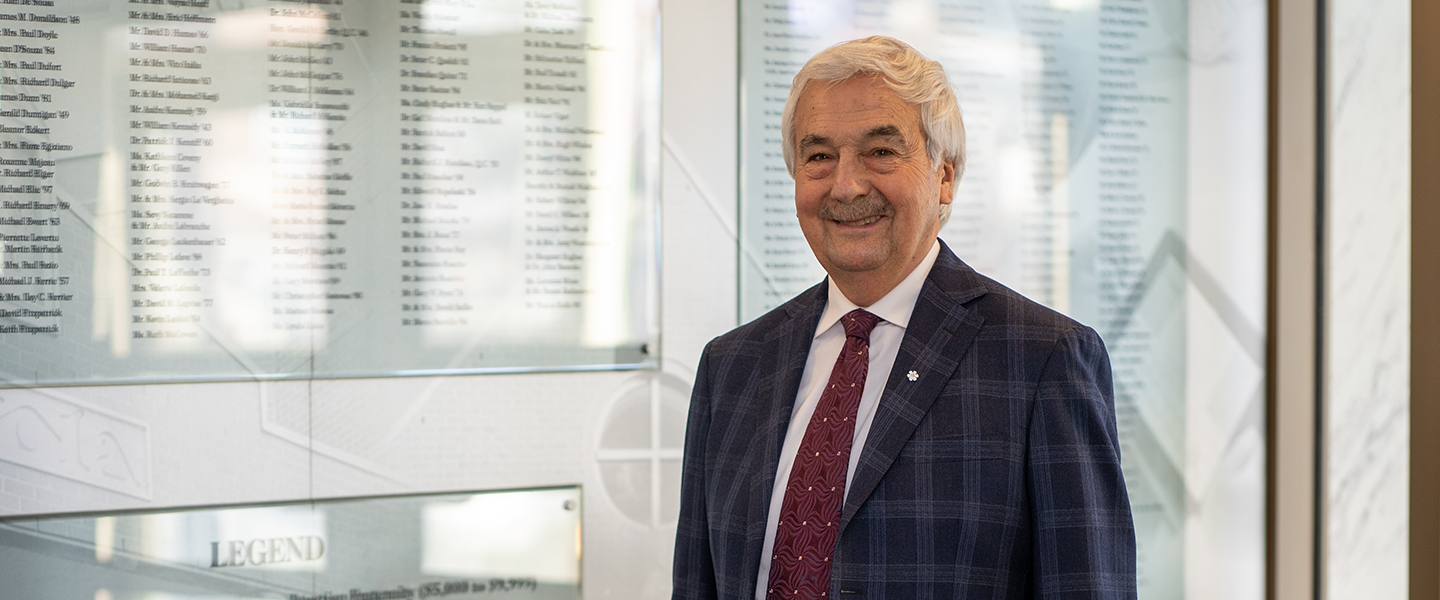 Donat Taddeo ‘63 joins the Order of Canada | Loyola High School